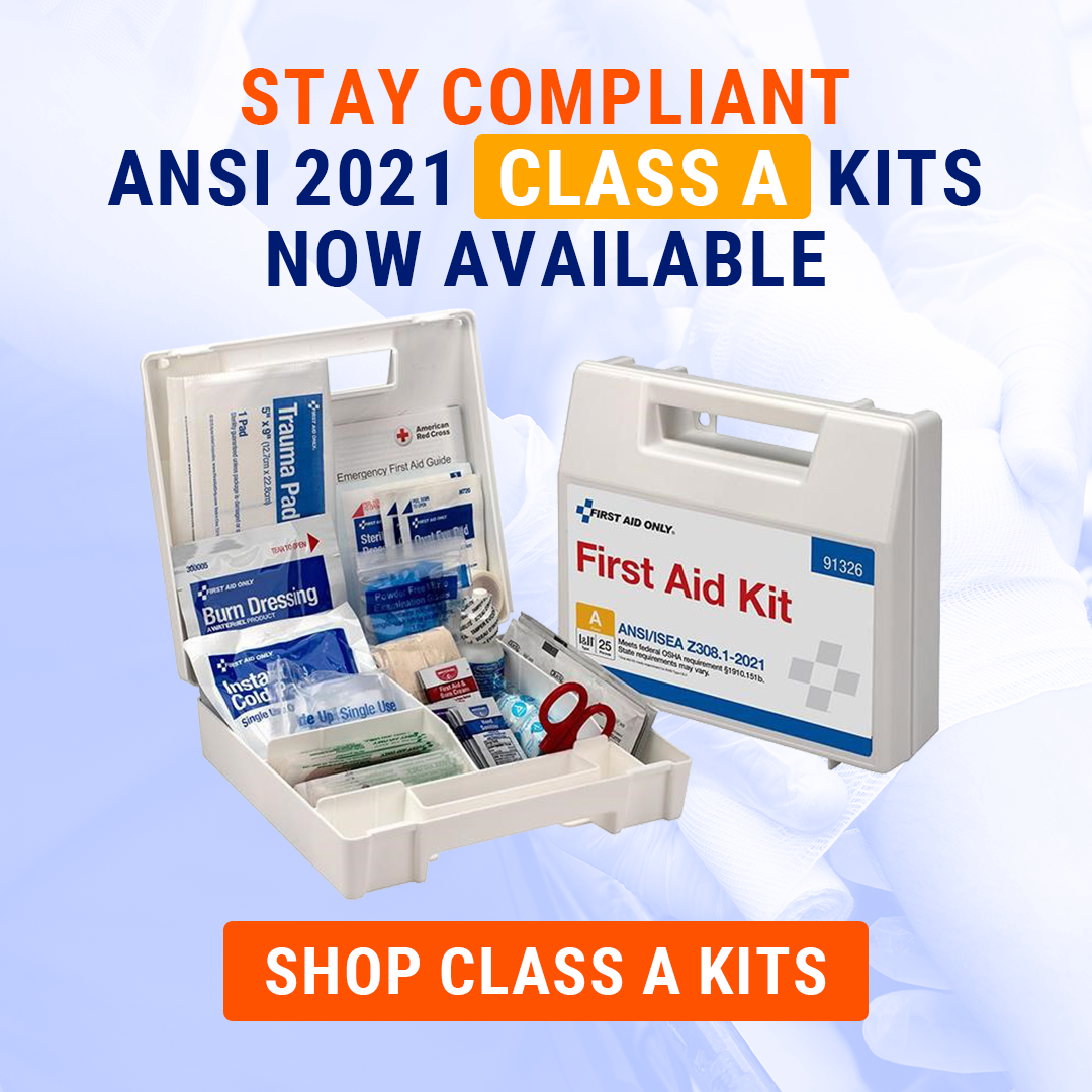 ANSI/ISEA Z308-2021 - A New Standard for Workplace First Aid Kits